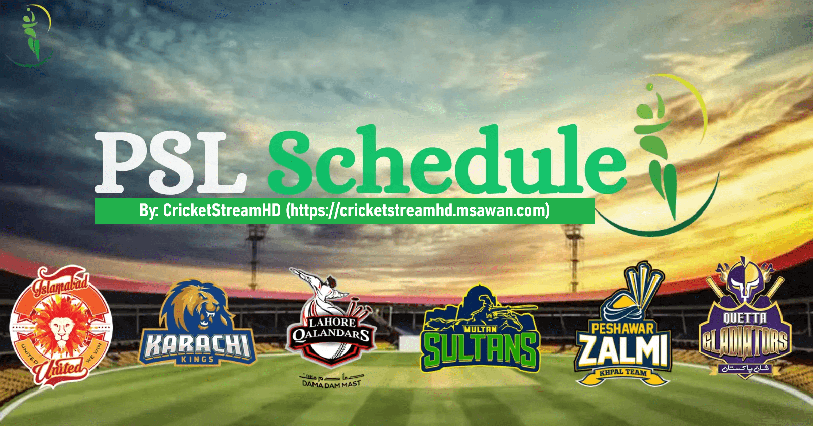 HBL PSL 10 2025 Schedule, Venues, And Match Dates – Full Fixture List ...